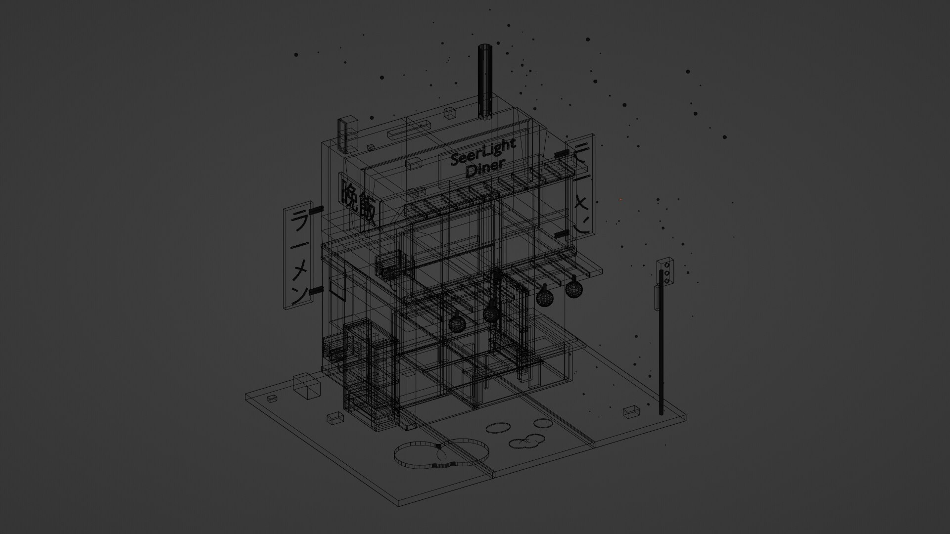 Small Restaurant 3D - TurboSquid 2016451