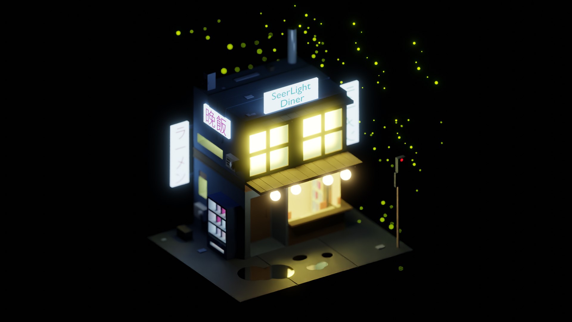 Small Restaurant 3D - TurboSquid 2016451