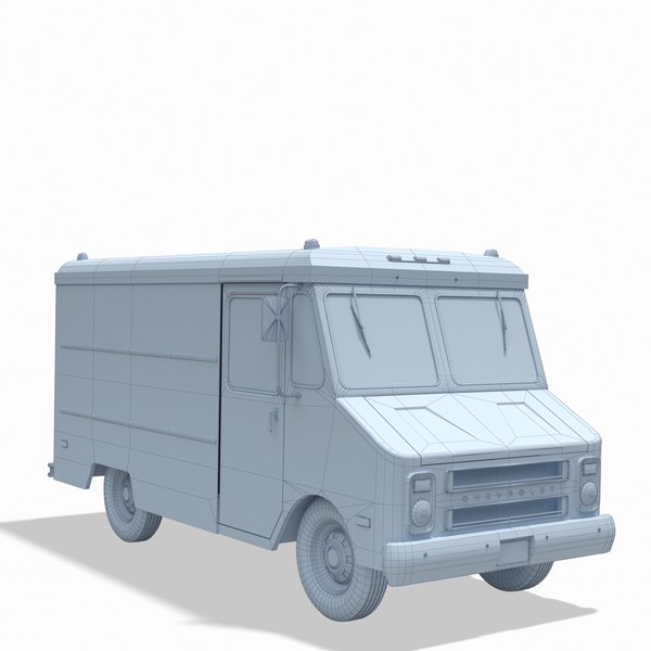 modelo 3d Chevrolet Step Van King 1968 - TurboSquid 1187182