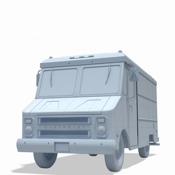 modelo 3d Chevrolet Step Van King 1968 - TurboSquid 1187182