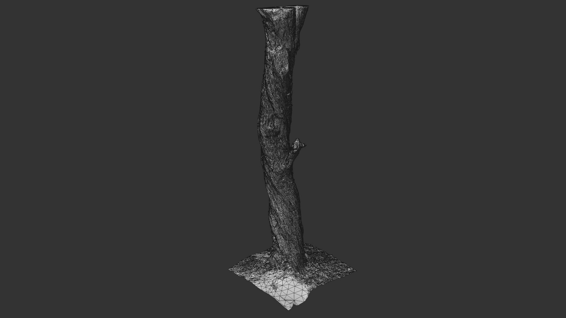 3D Withered Tree Trunk - TurboSquid 2118000