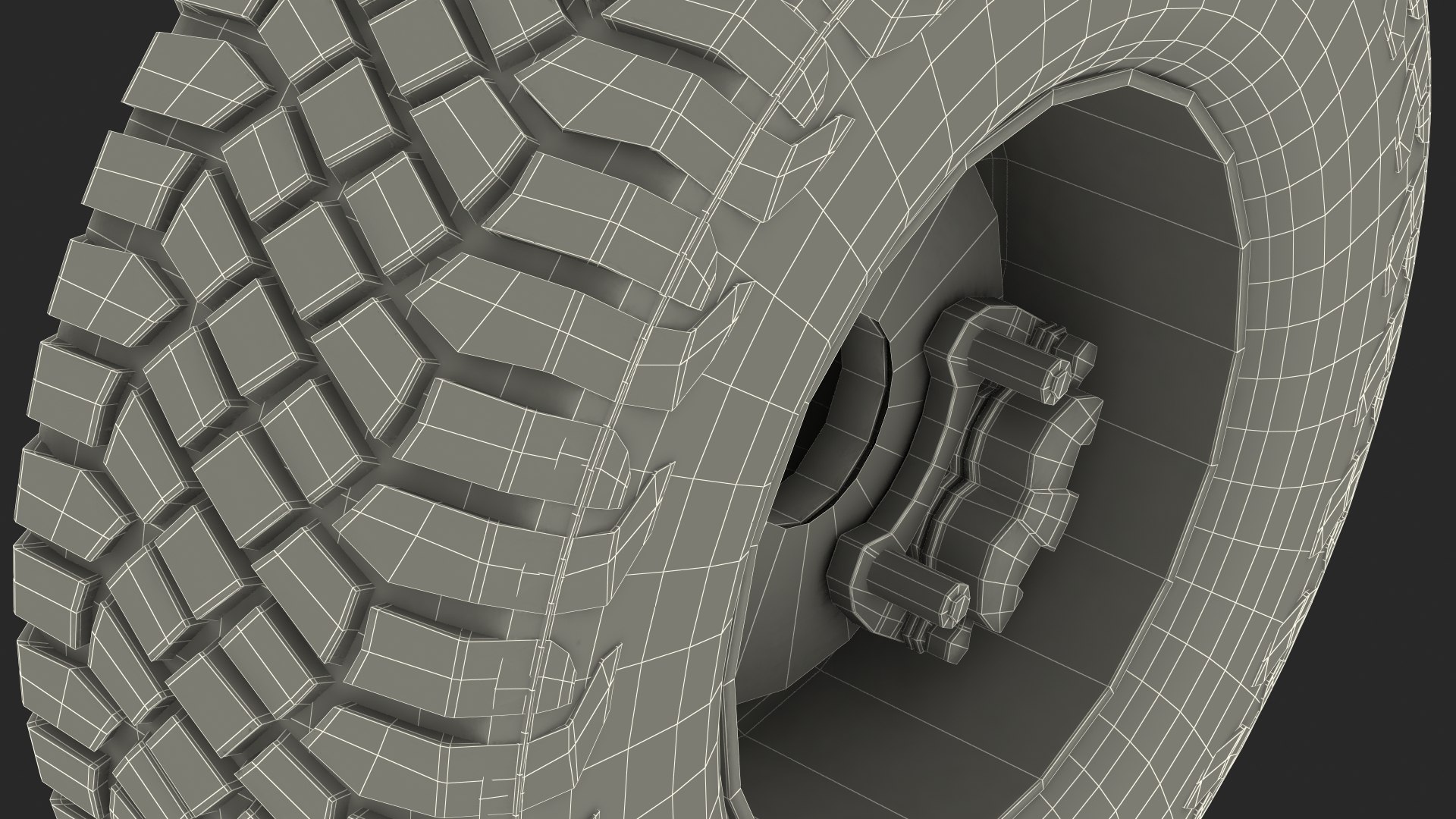 3D Goodyear Wrangler Off Road Tire model - TurboSquid 1775930