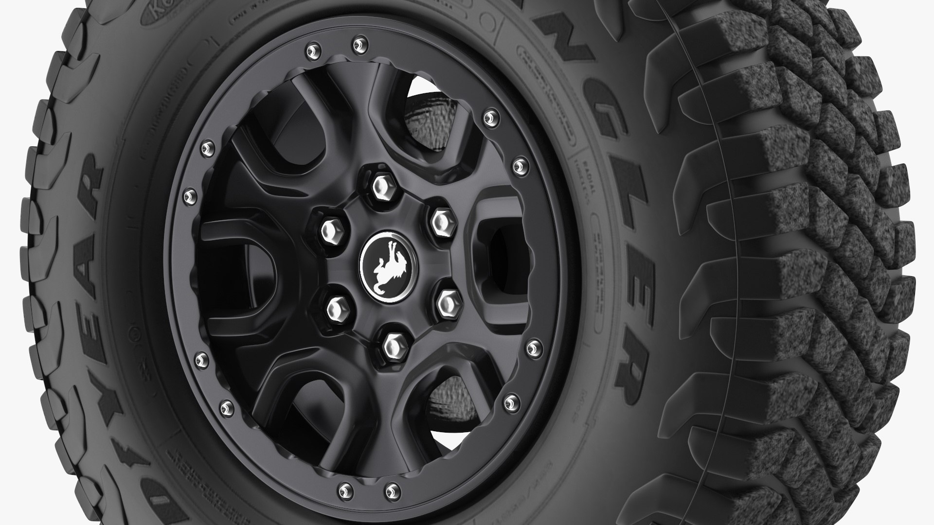 3D Goodyear Wrangler Off Road Tire model - TurboSquid 1775930