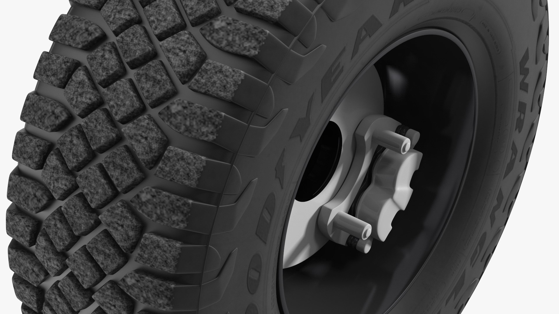 3D Goodyear Wrangler Off Road Tire model - TurboSquid 1775930