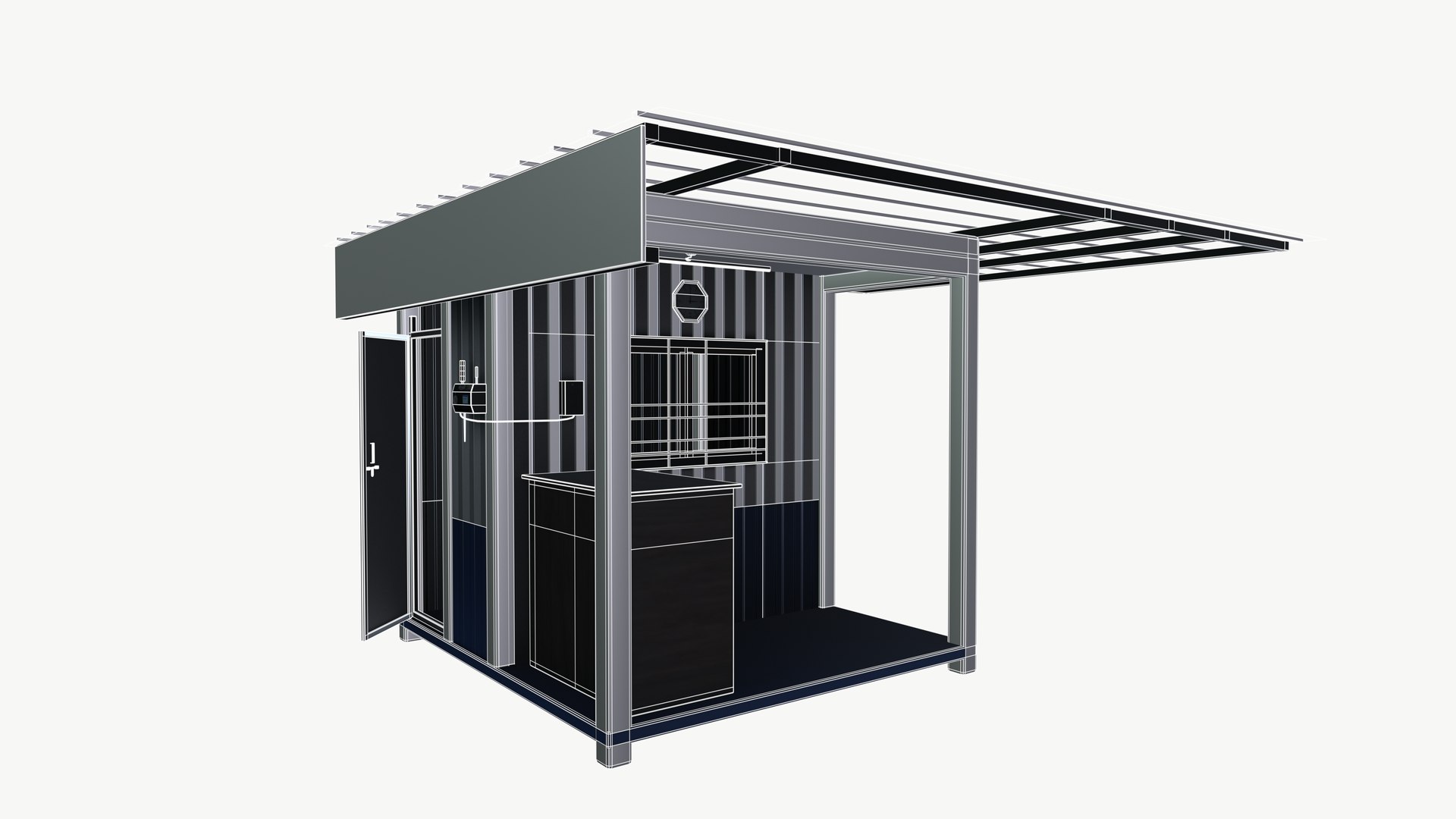 3D Security Room Model - TurboSquid 2267905