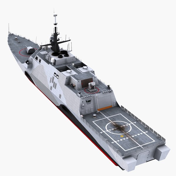 uss freedom ship littoral combat 3d 3ds