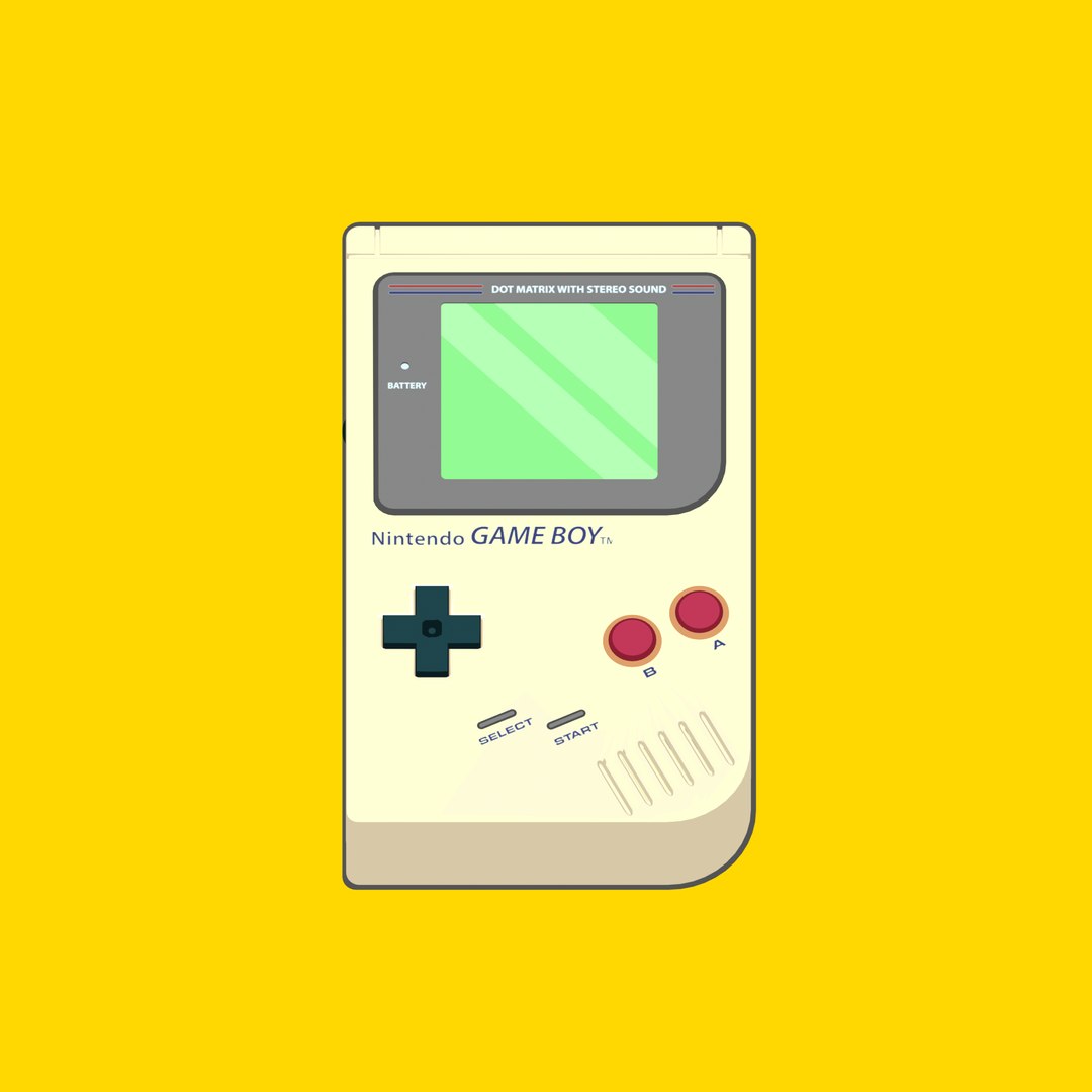 3D Nintendo Gameboy Model - TurboSquid 2337067