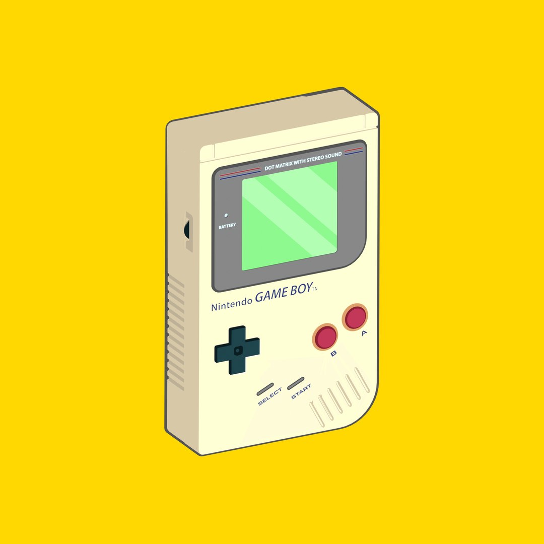 3D Nintendo Gameboy Model - TurboSquid 2337067