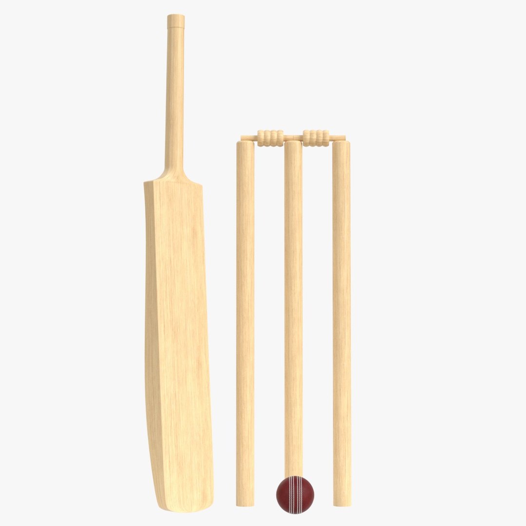 Cricket Set Model - TurboSquid 1473857