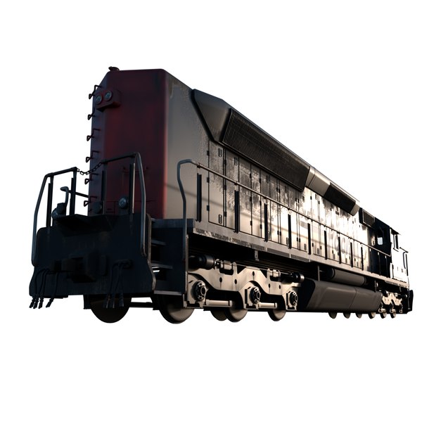 Emd sd40m-2 3D model - TurboSquid 1266059