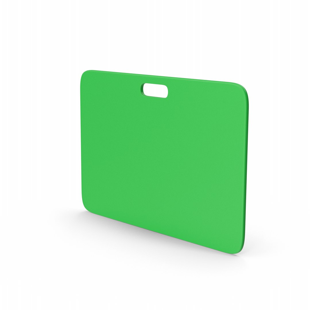 3D Green ID Badge Model - TurboSquid 2031488