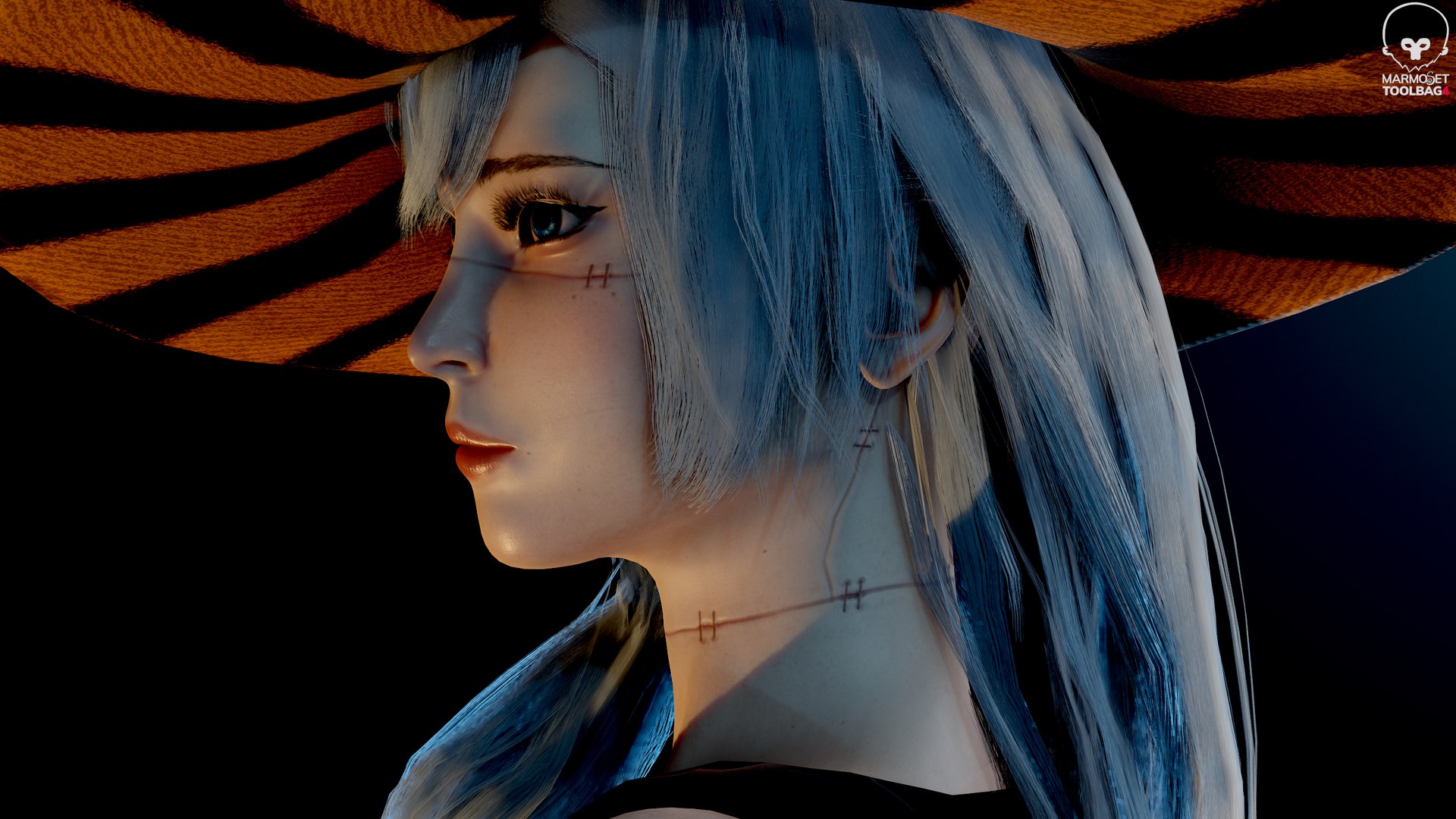 Mahito Girl Game Ready Modular Character 3D - TurboSquid 1810698