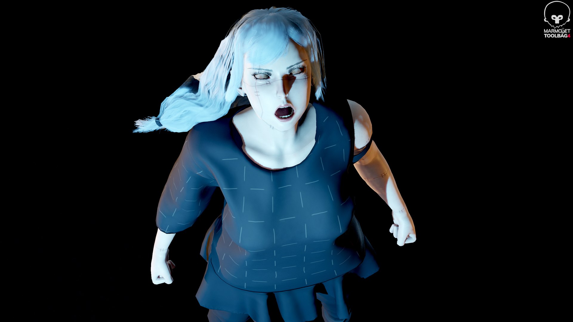 Mahito Girl Game Ready Modular Character 3D - TurboSquid 1810698