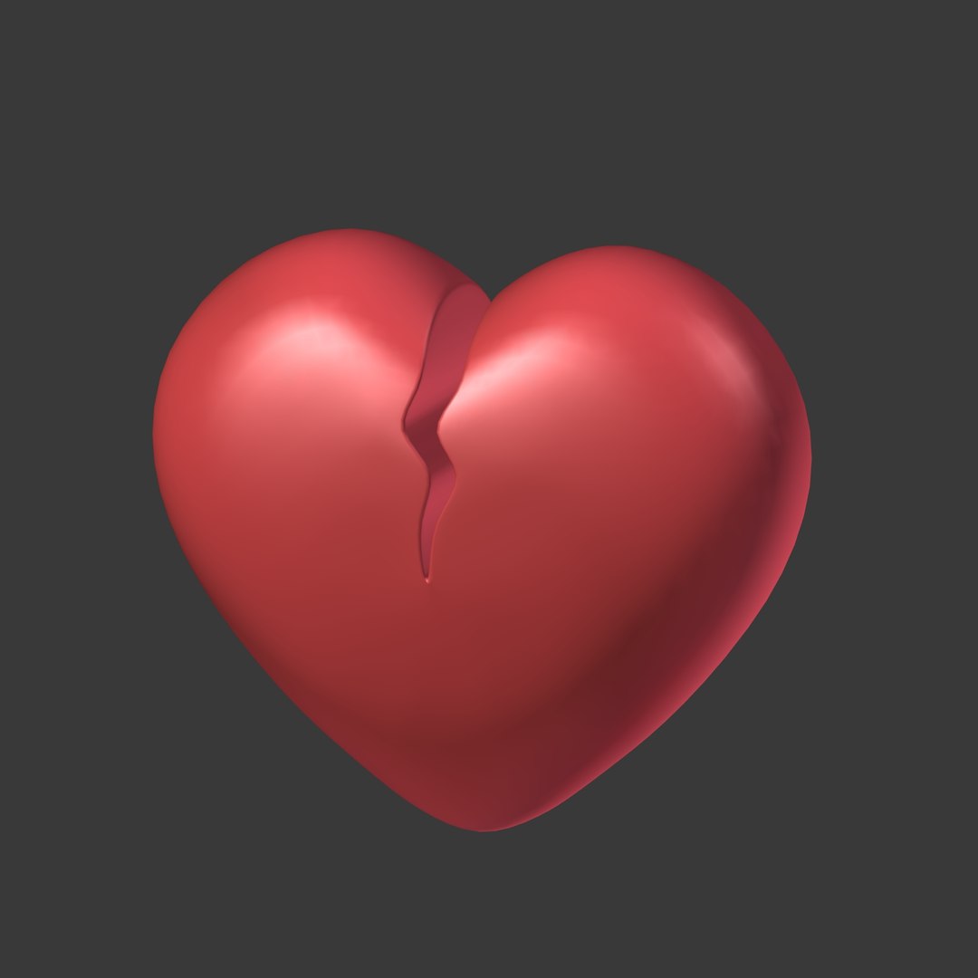 3D Hearts Icons Model - TurboSquid 1292381