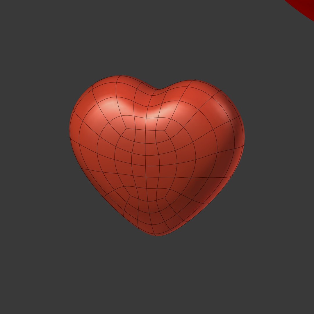 3D Hearts Icons Model - TurboSquid 1292381