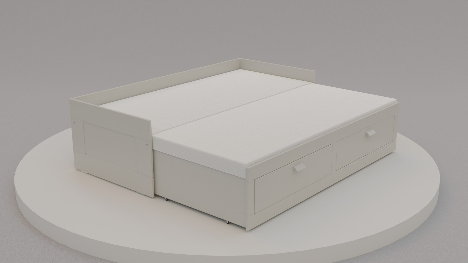 3D Model IKEA - BrimnesBed - TurboSquid 2141190