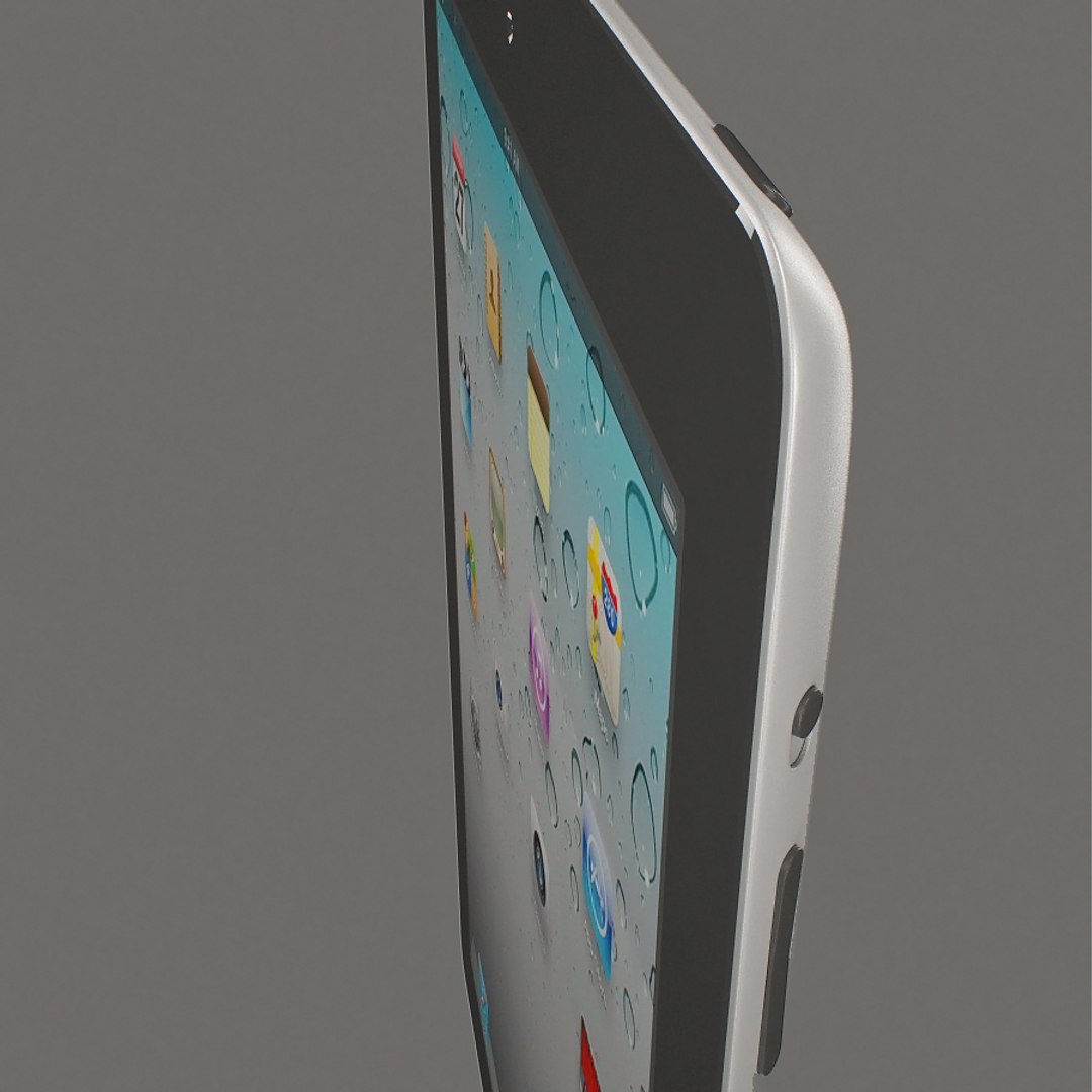 Ipad Pda 3d Model