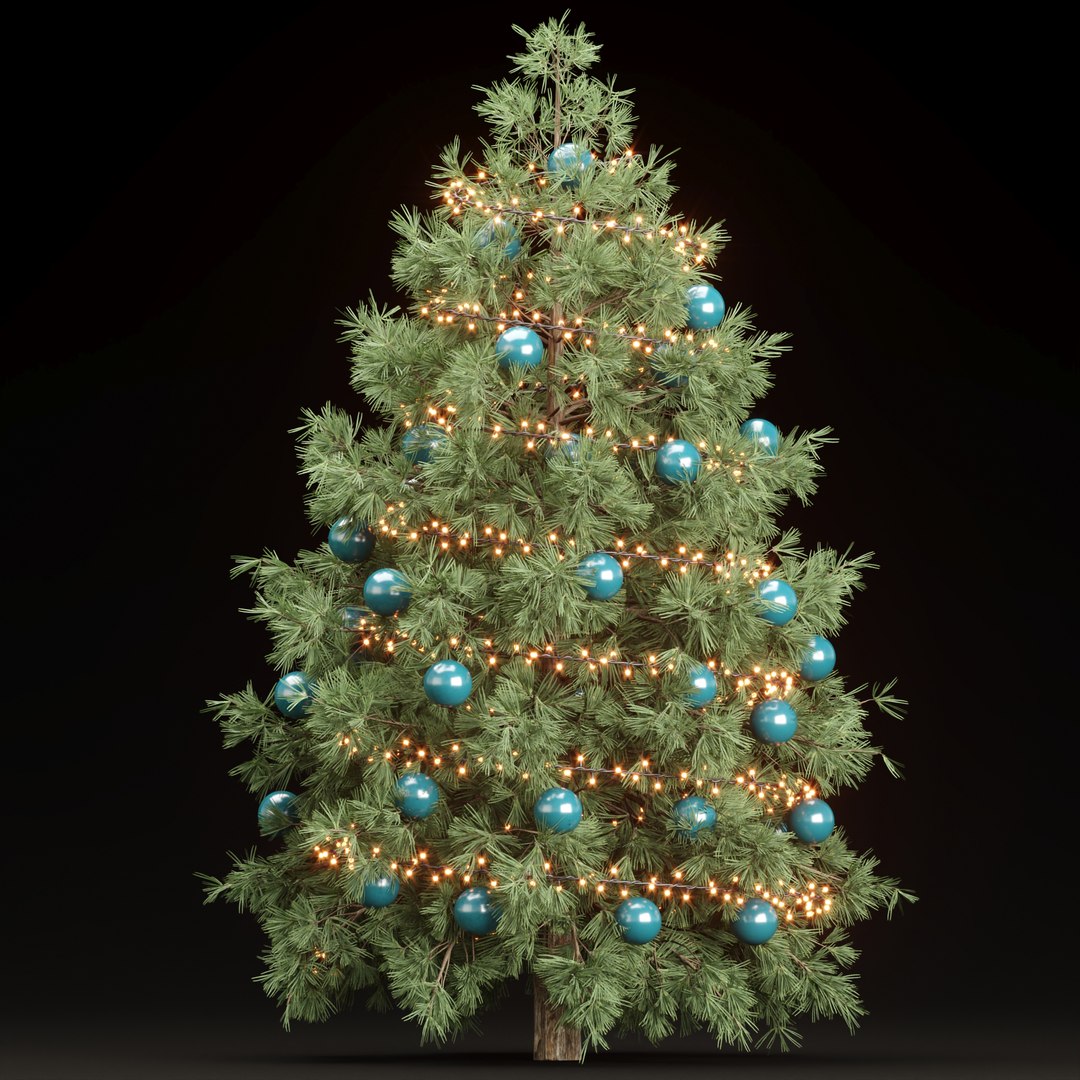 Christmas Trees Vol 284-3dsmax-Blender 3D - TurboSquid 2302124