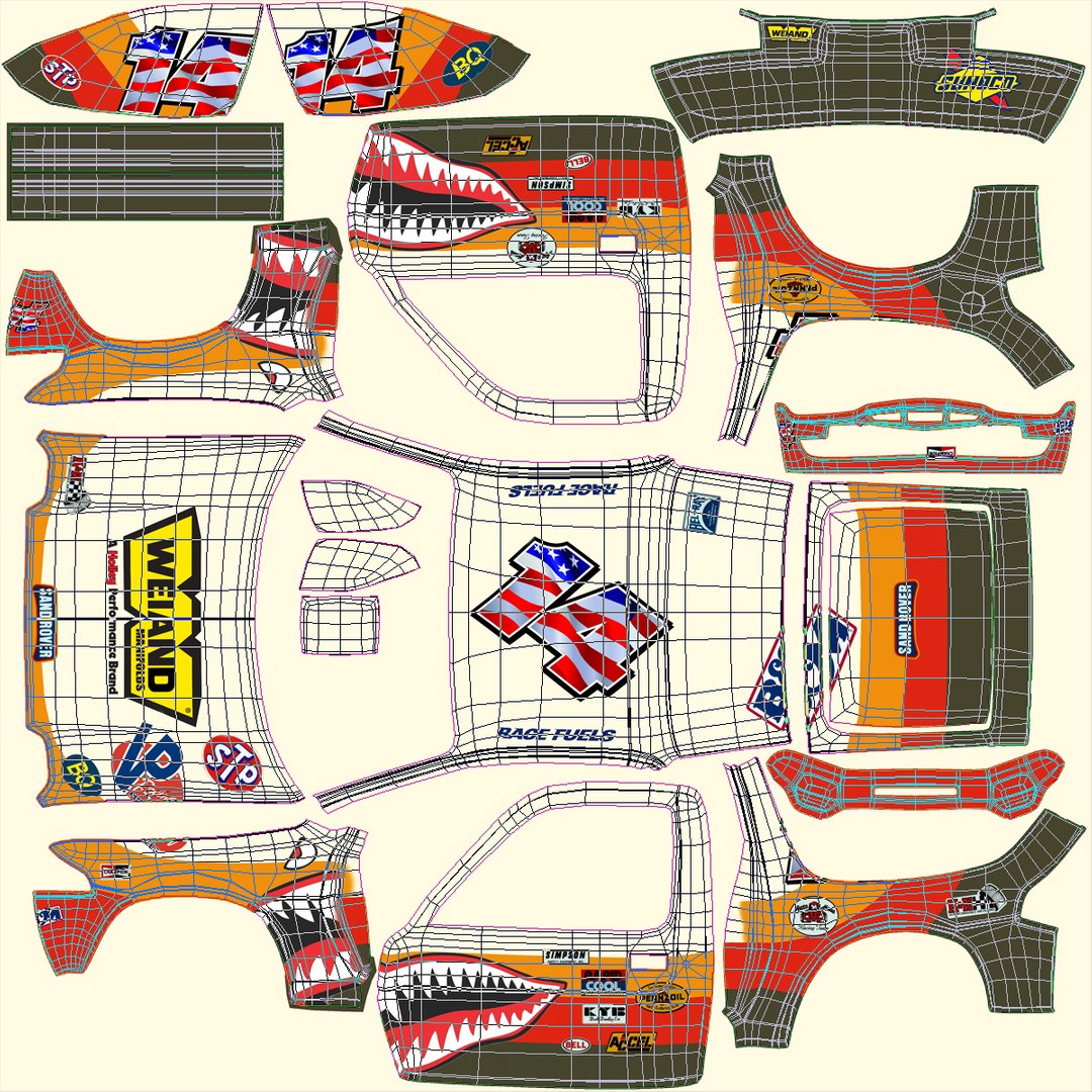 3d amc pacer rally car model