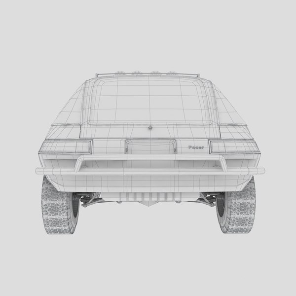 3d amc pacer rally car model