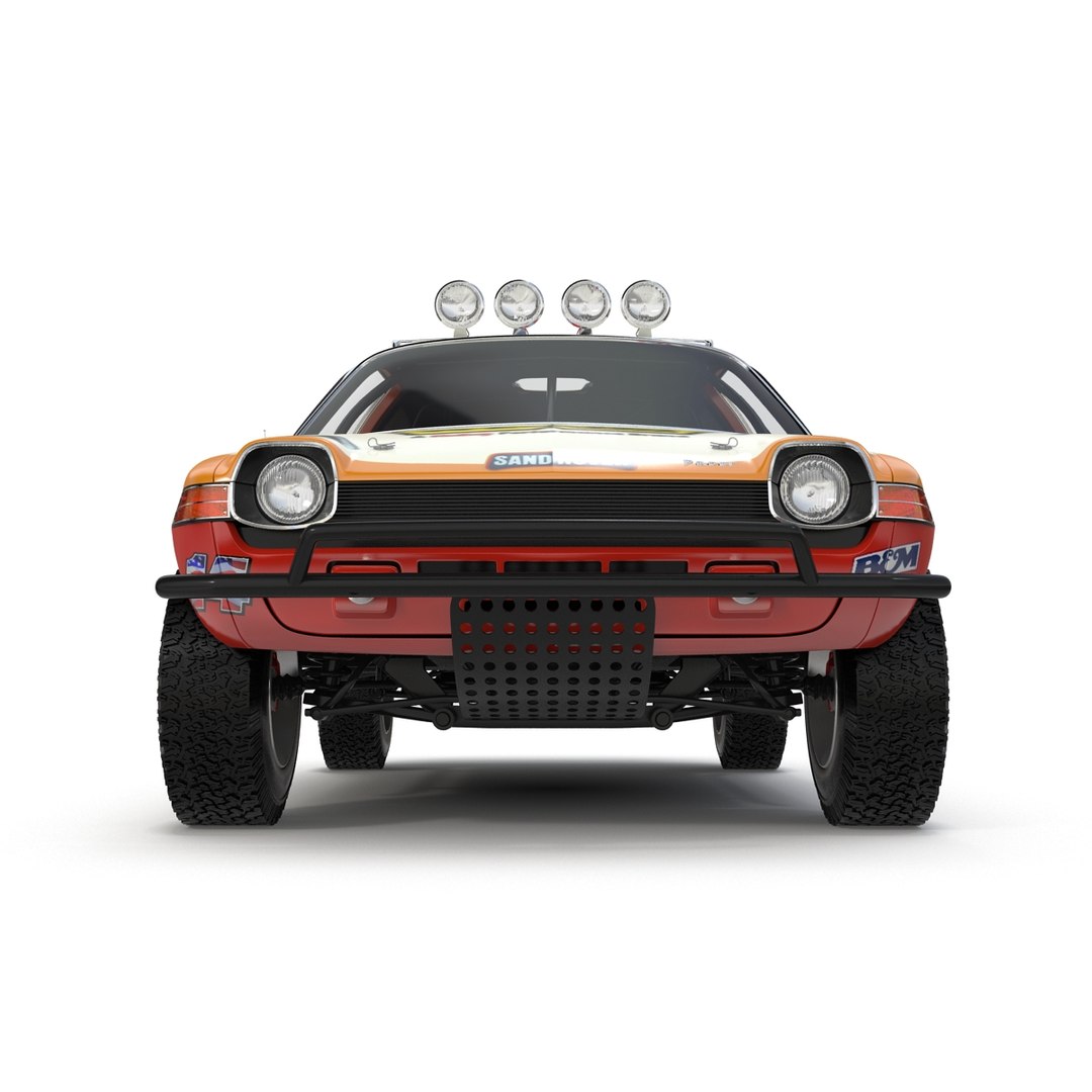 3d amc pacer rally car model