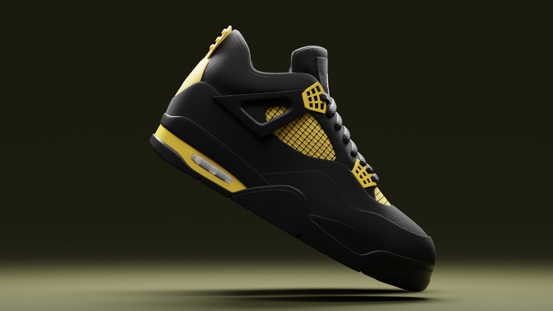 3D Model Air Jordan 4 - Nike Shoes - 06 - TurboSquid 2188786