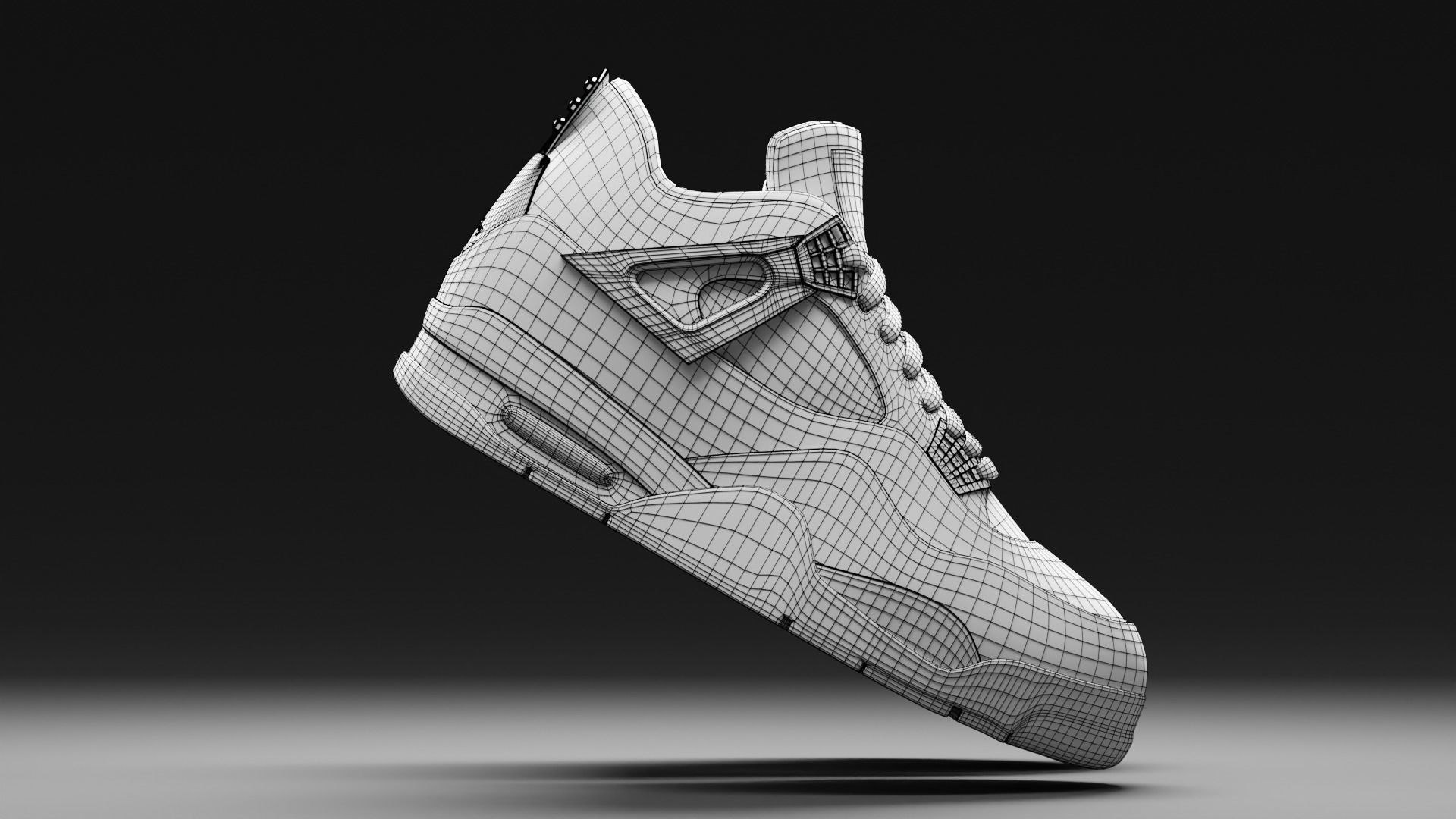 3D Model Air Jordan 4 - Nike Shoes - 06 - TurboSquid 2188786