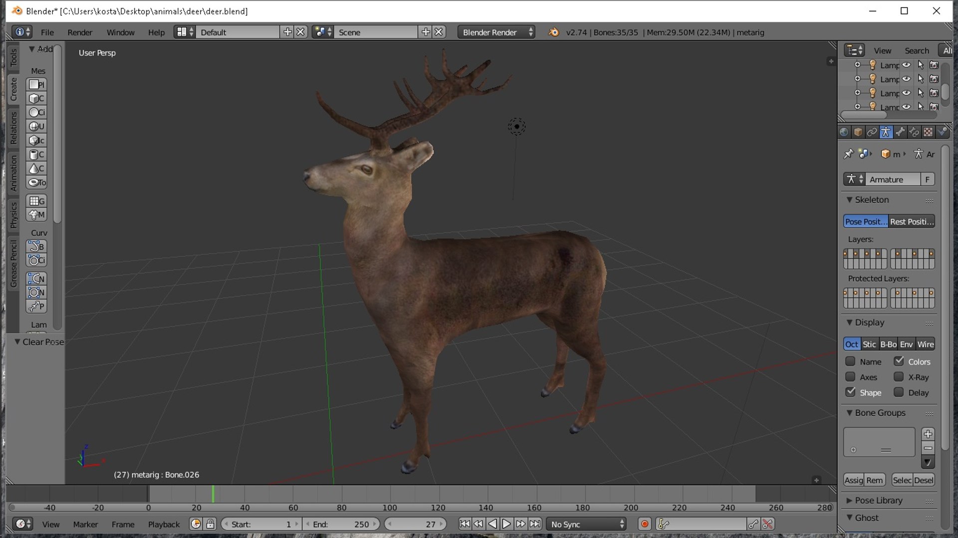 Deep 3d Model