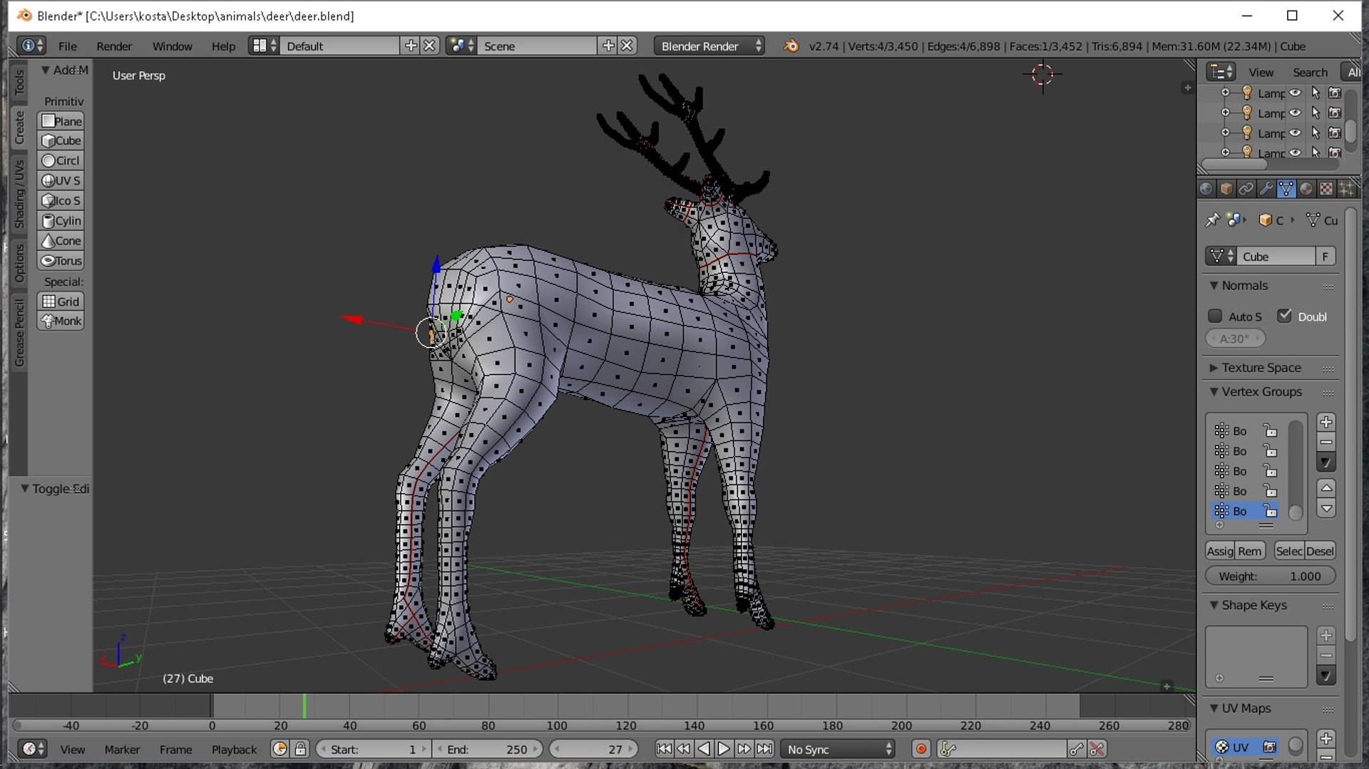 Deep 3d Model