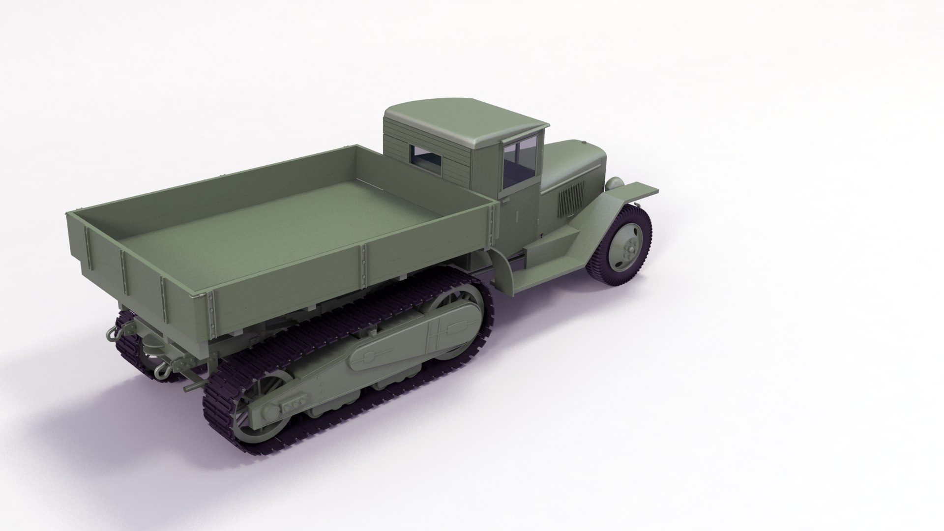 ZiS -42 3D Model - TurboSquid 1759112