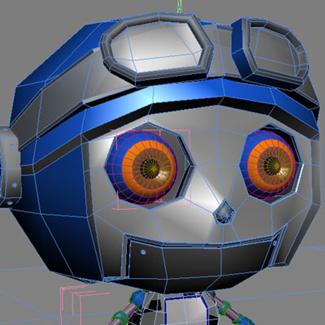3d Model Cartoon Robot
