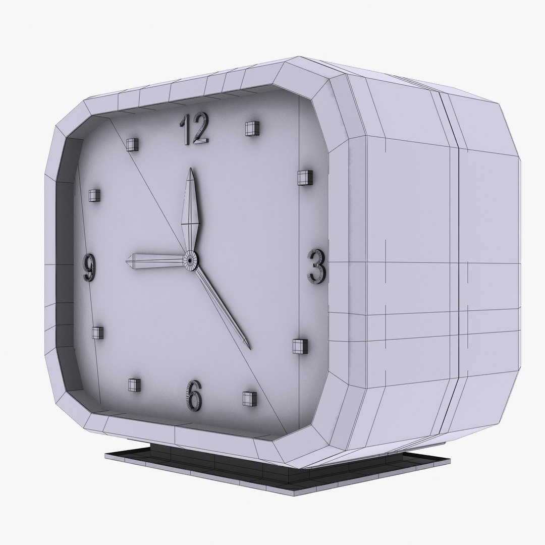 3d clock hand model