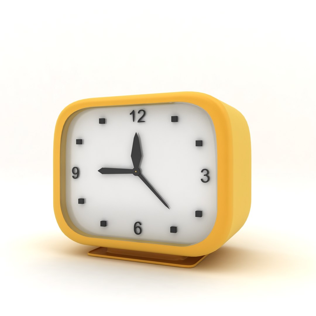 3d clock hand model