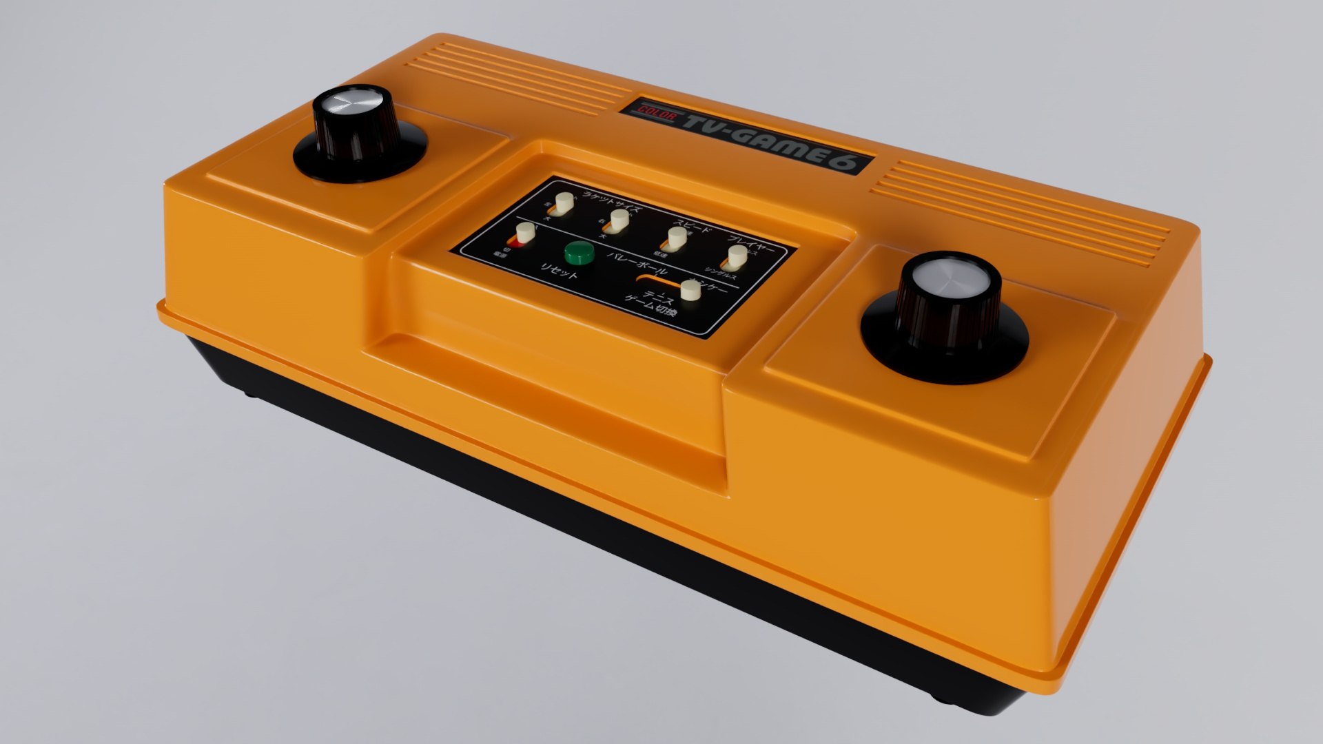 3D Nintendo ColorTV-6 Game Console Model - TurboSquid 2342243