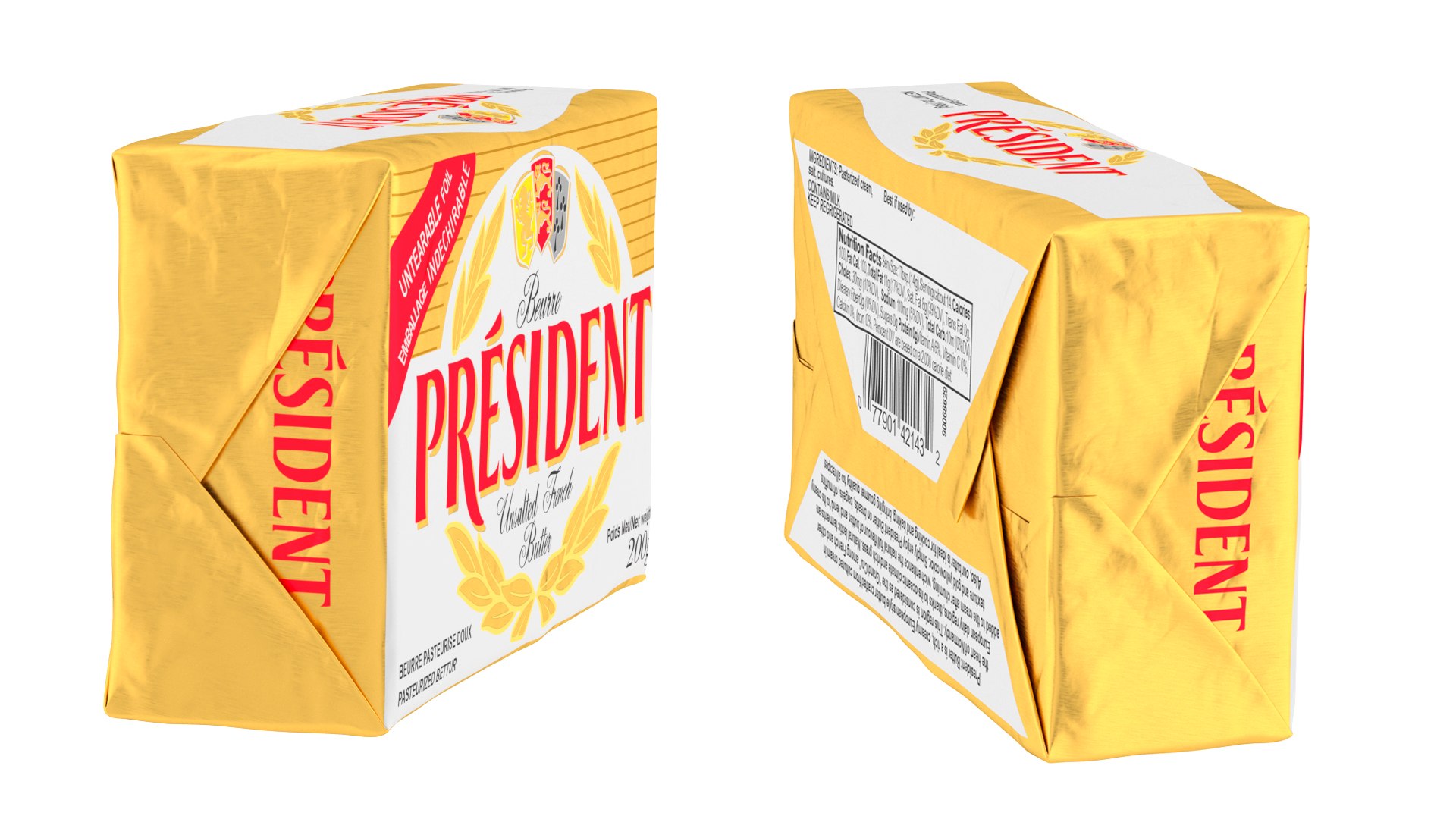 3D Model Butter Set Collection - TurboSquid 1757702