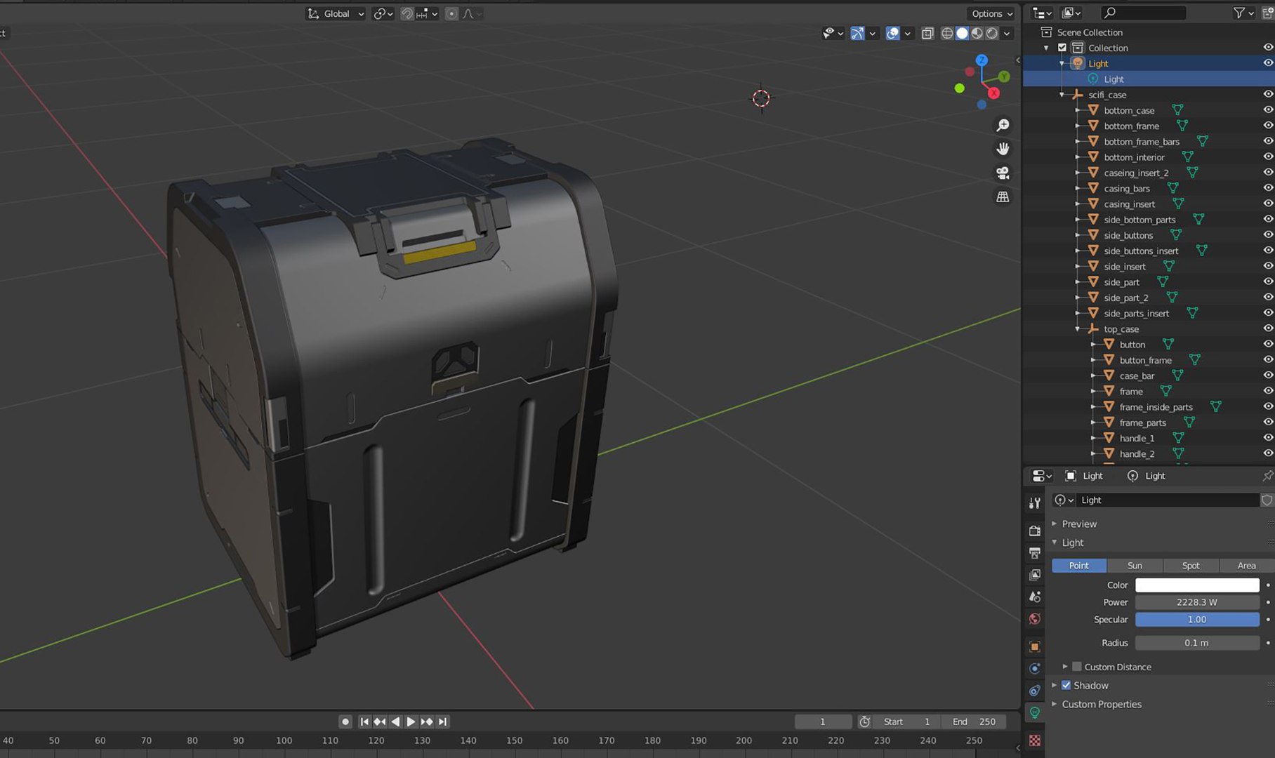 3D Model Sci-Fi Case - TurboSquid 2035057