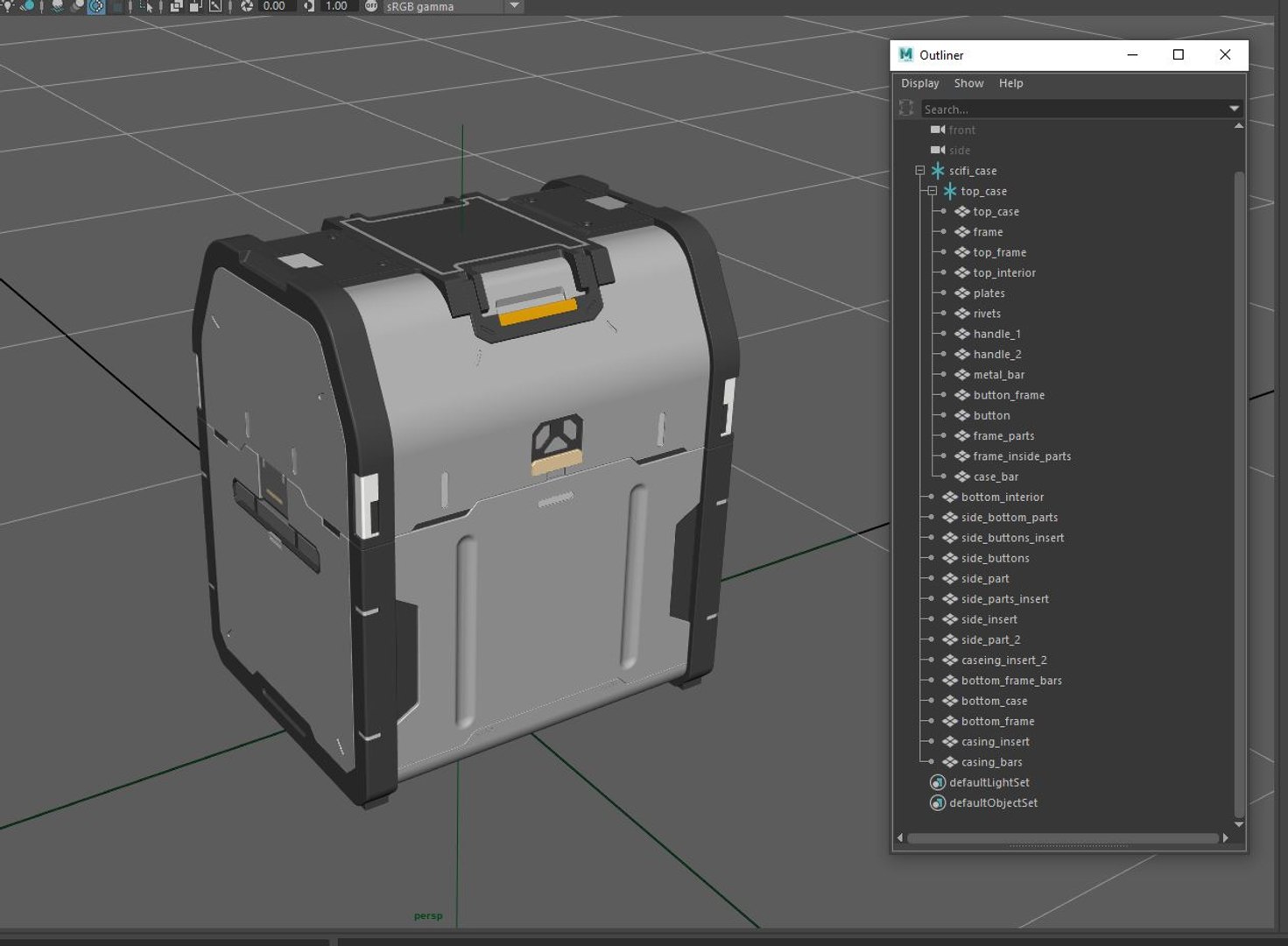 3D Model Sci-Fi Case - TurboSquid 2035057