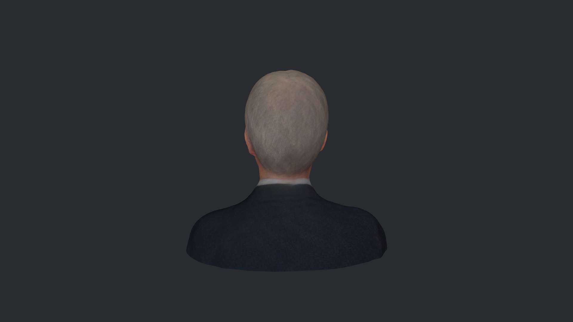 3D President Bill Clinton- Realistic Bust Head Ready 3d Model Model ...