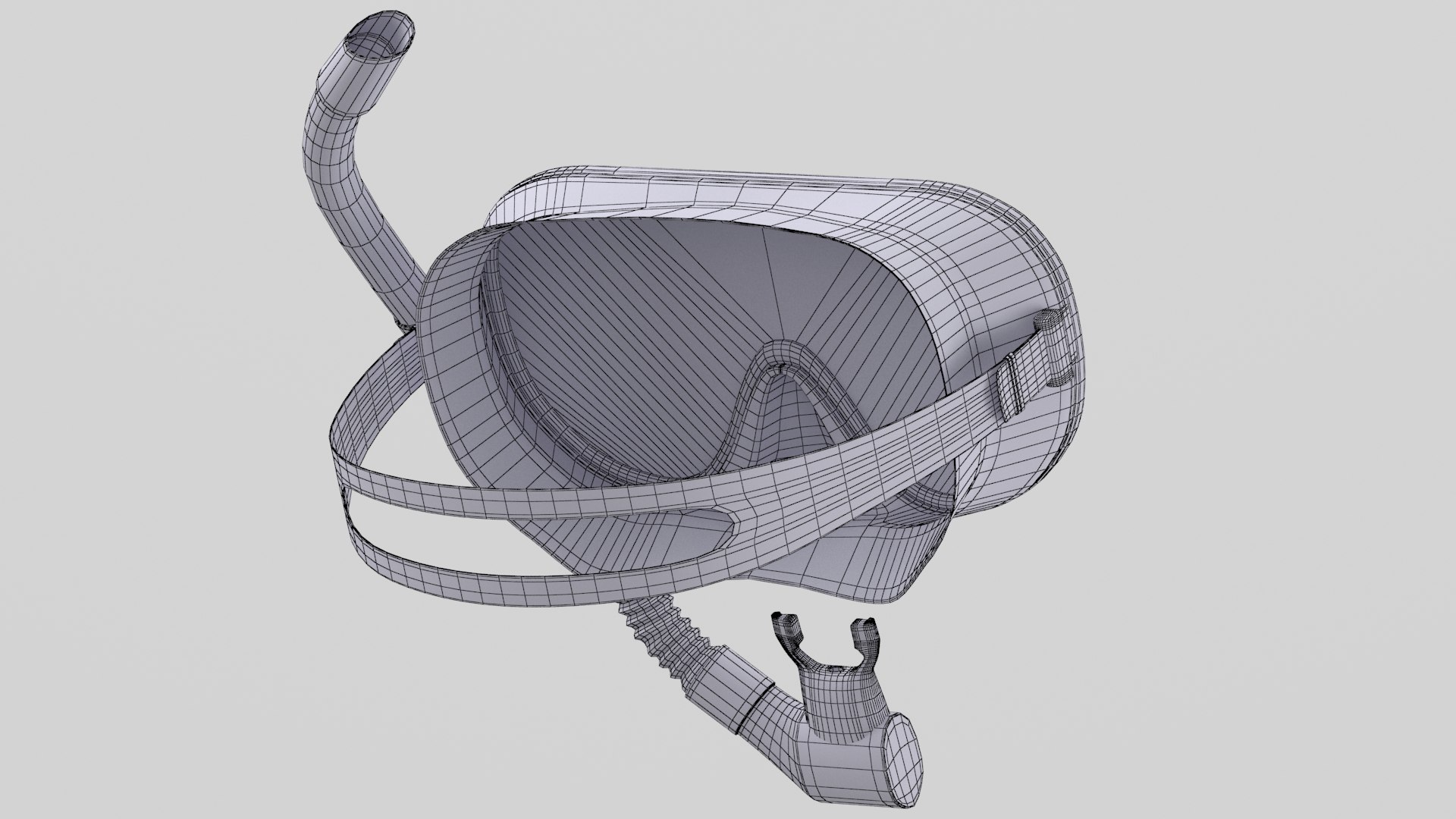 Scuba Mask 03 3D Model - TurboSquid 1909493