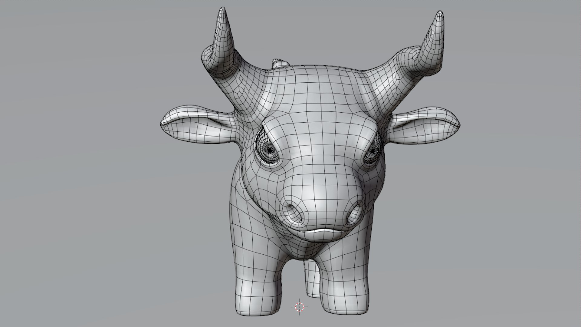 Bull Cartoon 3D Model - TurboSquid 1993914