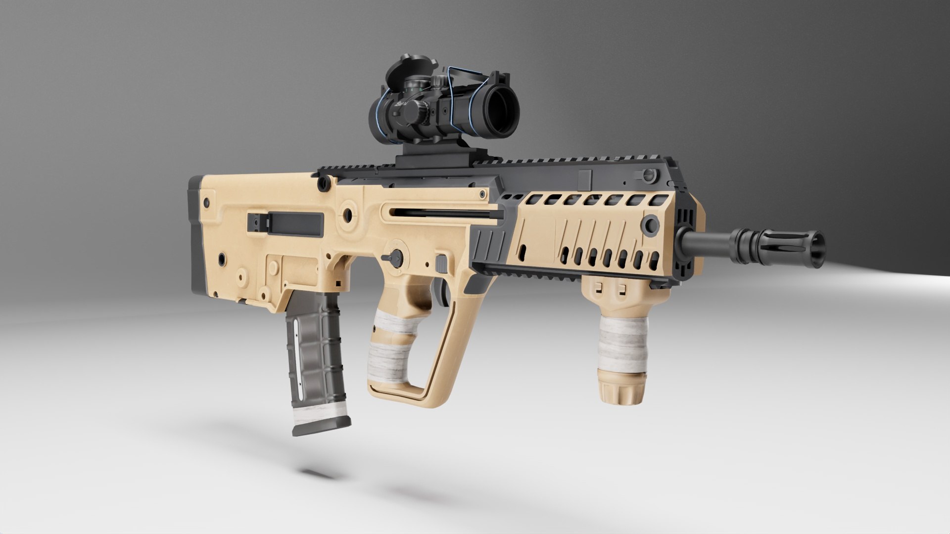 3D модель weapon IWI Tavor x95 - TurboSquid 2042789