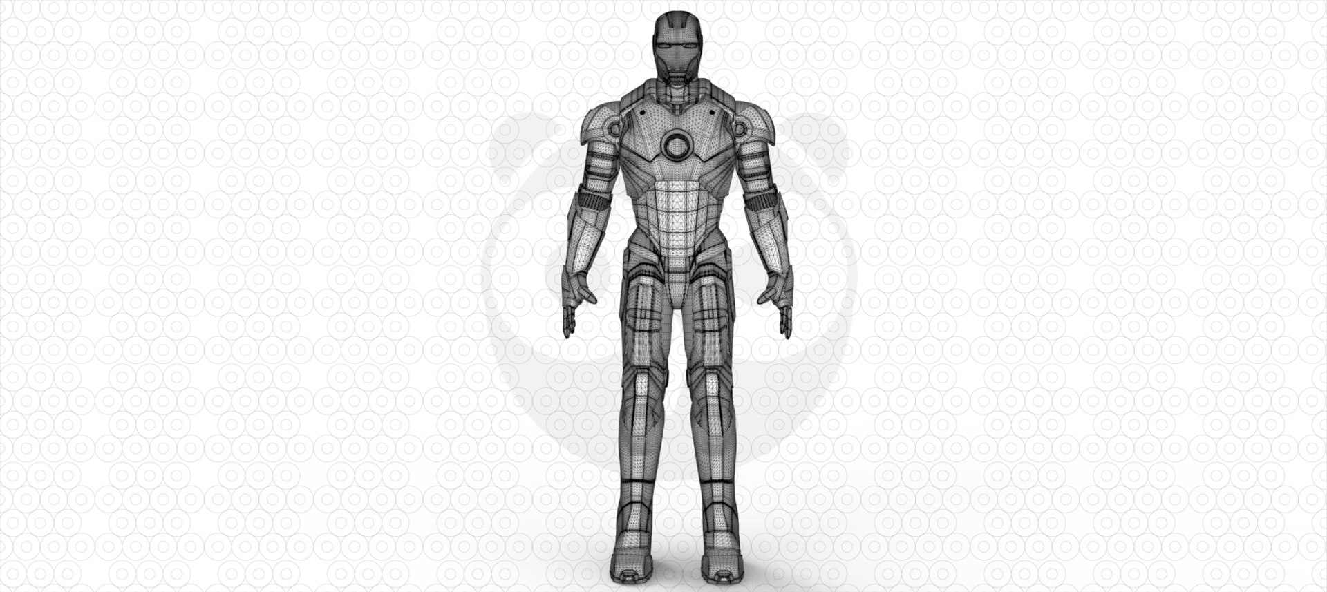 3D Iron Man - Base Mesh - TurboSquid 2201592
