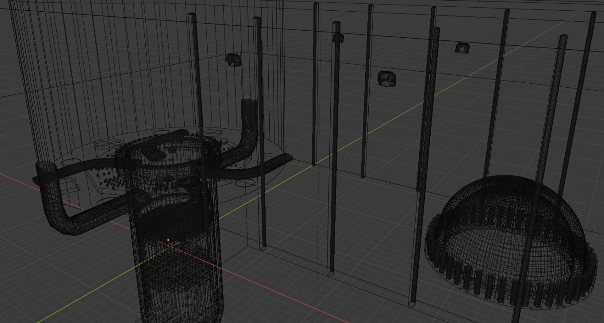 3D Nuclear Reactor Boiling Water Model - TurboSquid 1611103