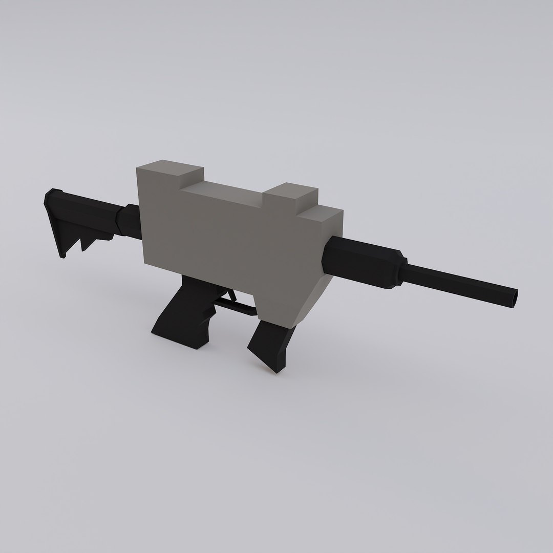 Vigilance Rifles M20 Submachine Gun 3D Model - TurboSquid 1991938