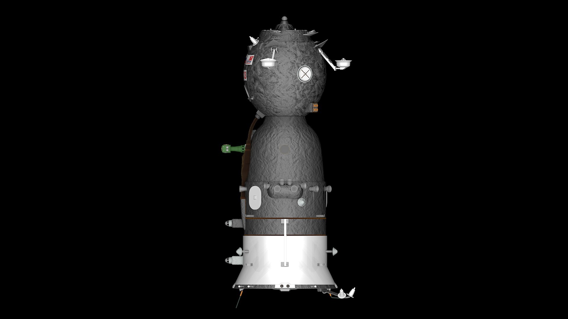 Russian Soyuz 3d Model