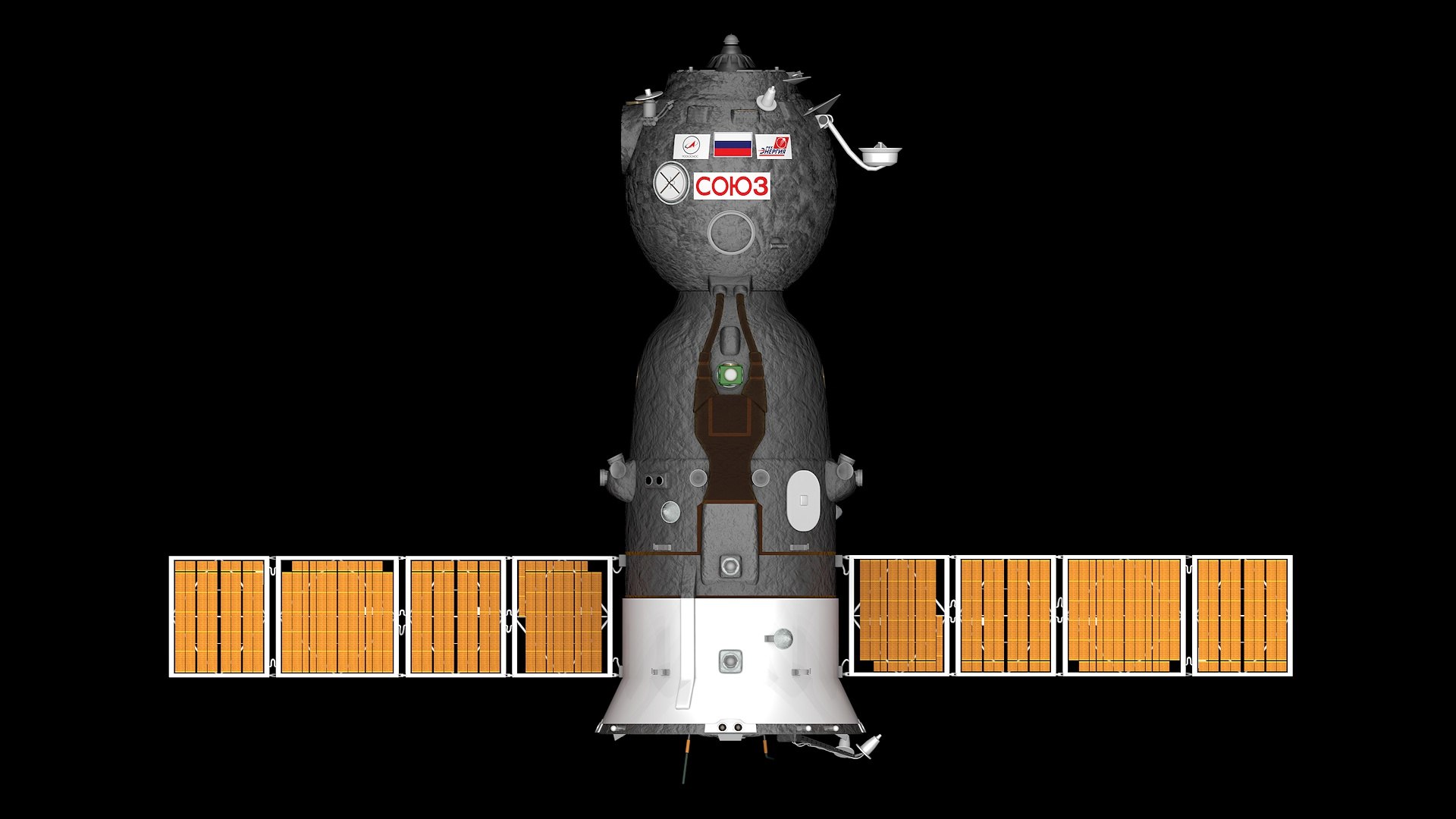 Russian Soyuz 3d Model