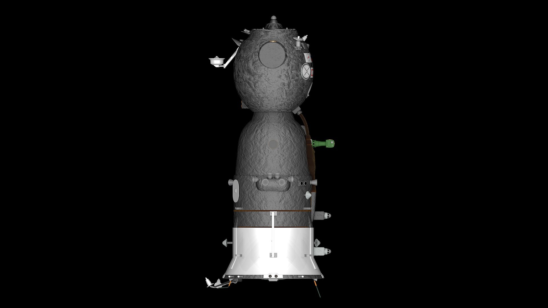 Russian Soyuz 3d Model