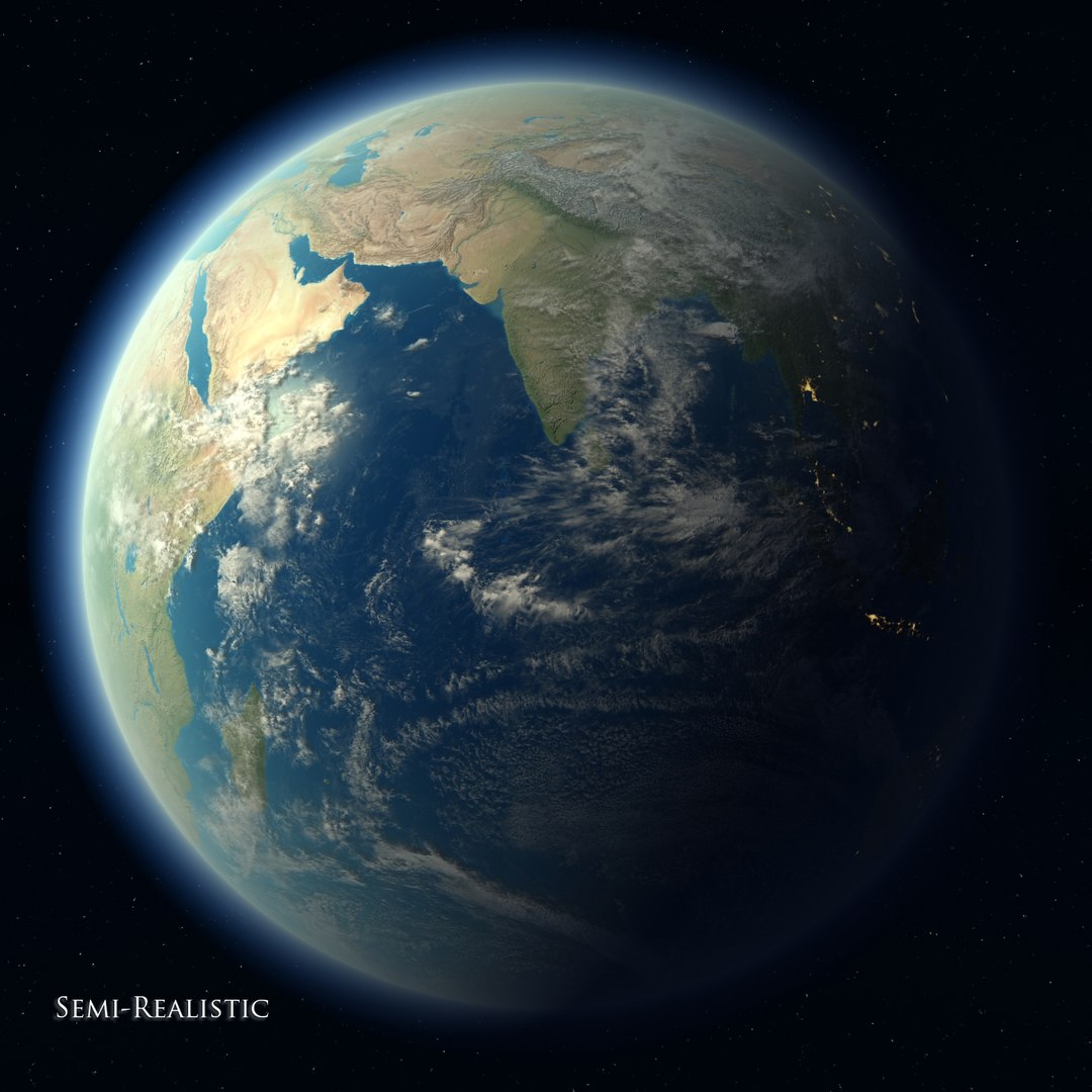 Globe Earth 3d Max