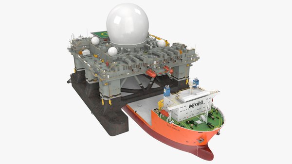 modelo 3d Buque de carga pesada Blue Marlin con aparejo Sea SBX ...