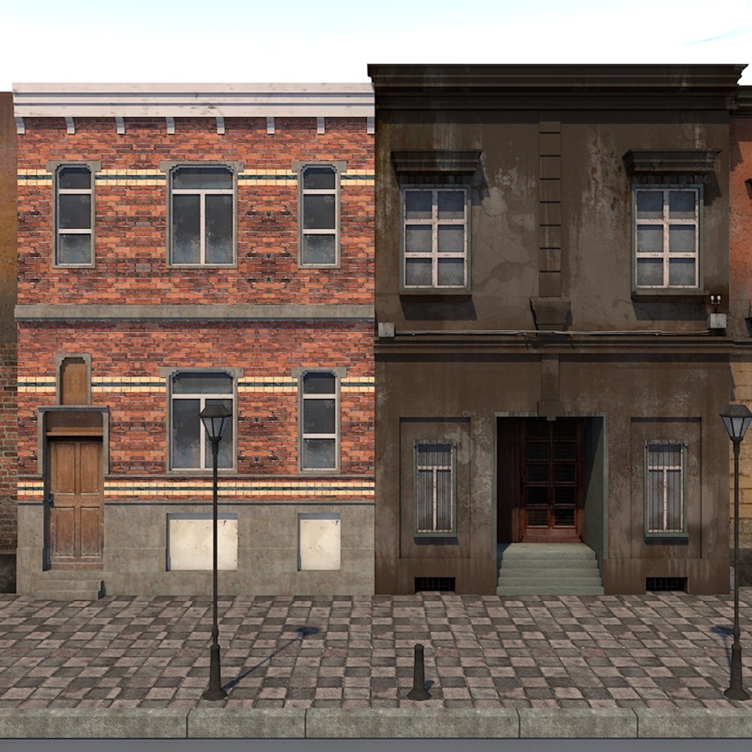 Street Scene 3d Max